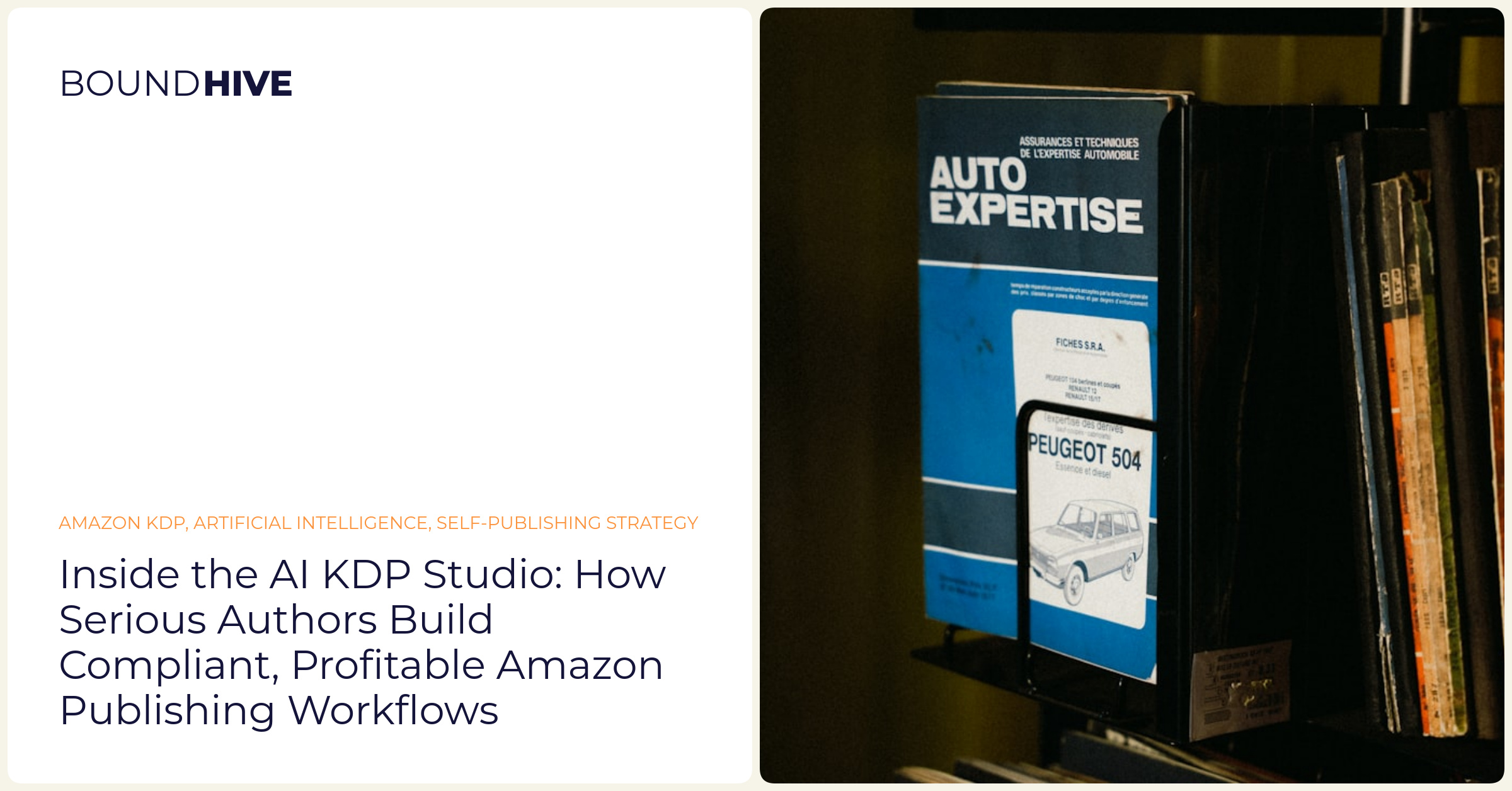 Inside the AI KDP Studio: How Serious Authors Build Compliant ...