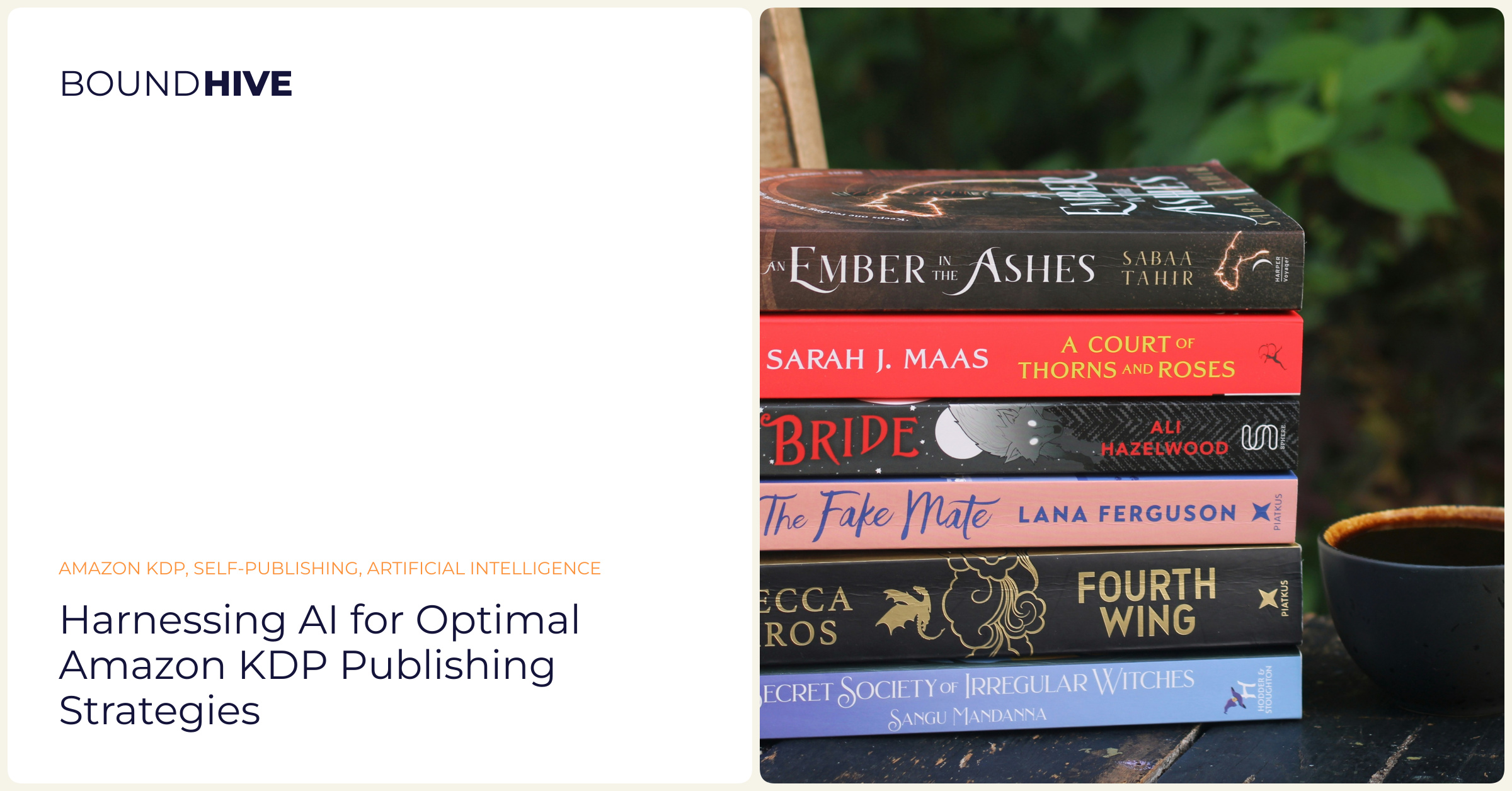 Harnessing AI for Optimal Amazon KDP Publishing Strategies - BoundHive