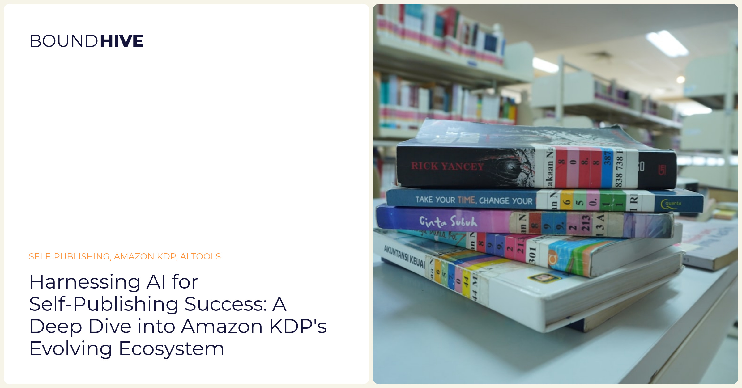 Harnessing AI for Self-Publishing Success: A Deep Dive into Amazon KDP's Evolving Ecosystem ...