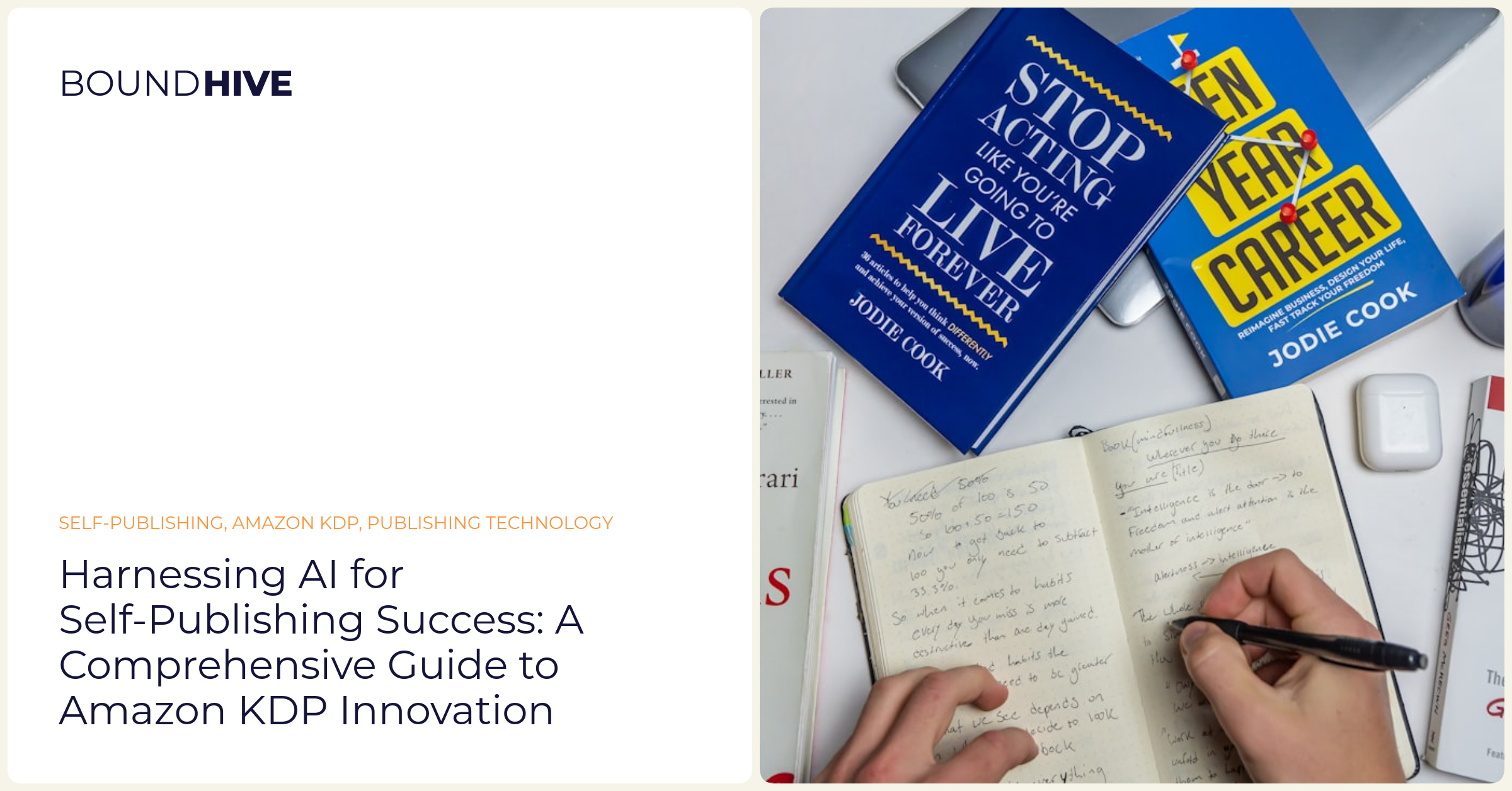 Harnessing AI for Self-Publishing Success: A Comprehensive Guide to Amazon KDP Innovation ...