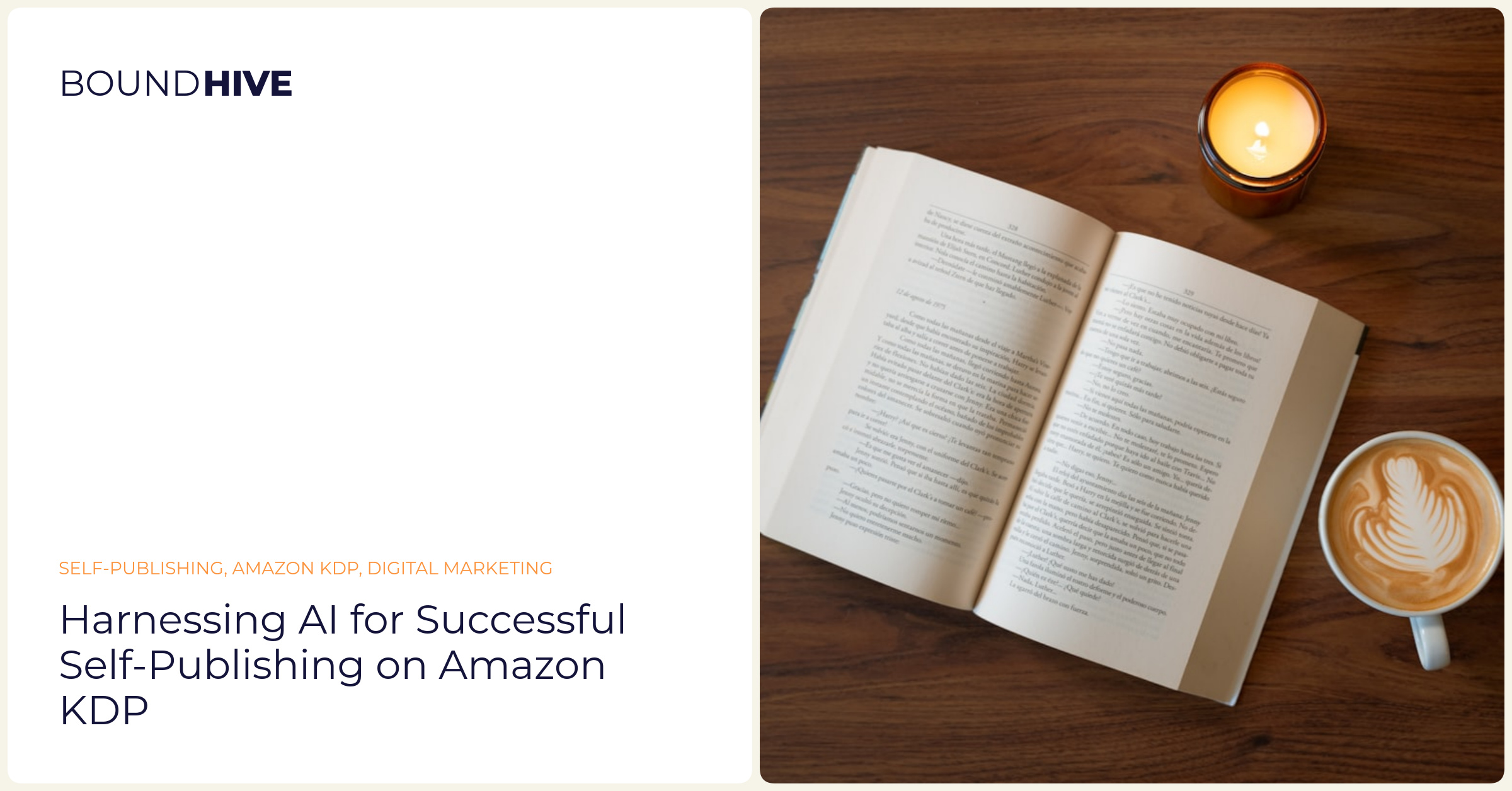 Harnessing AI for Successful Self-Publishing on Amazon KDP - BoundHive