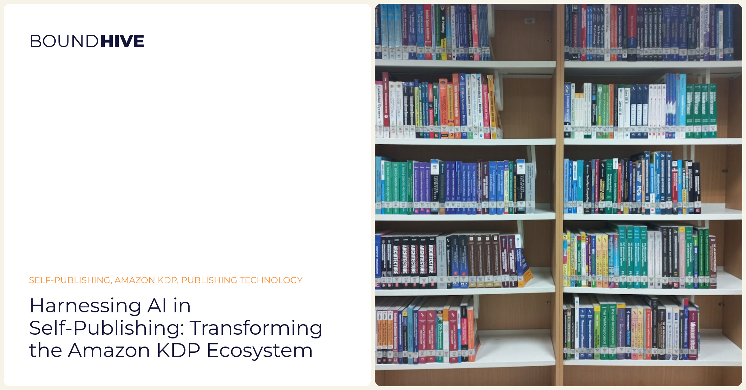 Harnessing AI in Self-Publishing: Transforming the Amazon KDP Ecosystem ...