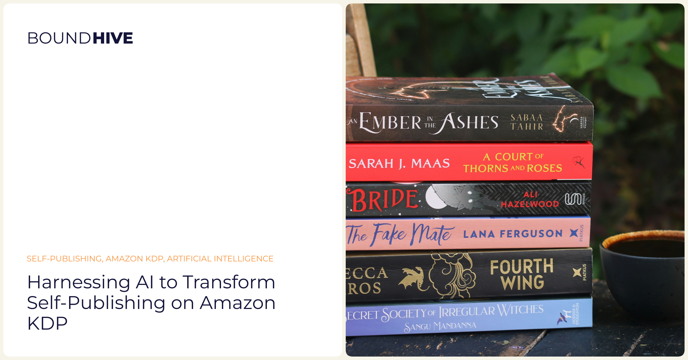 Harnessing AI to Transform Self-Publishing on Amazon KDP - BoundHive