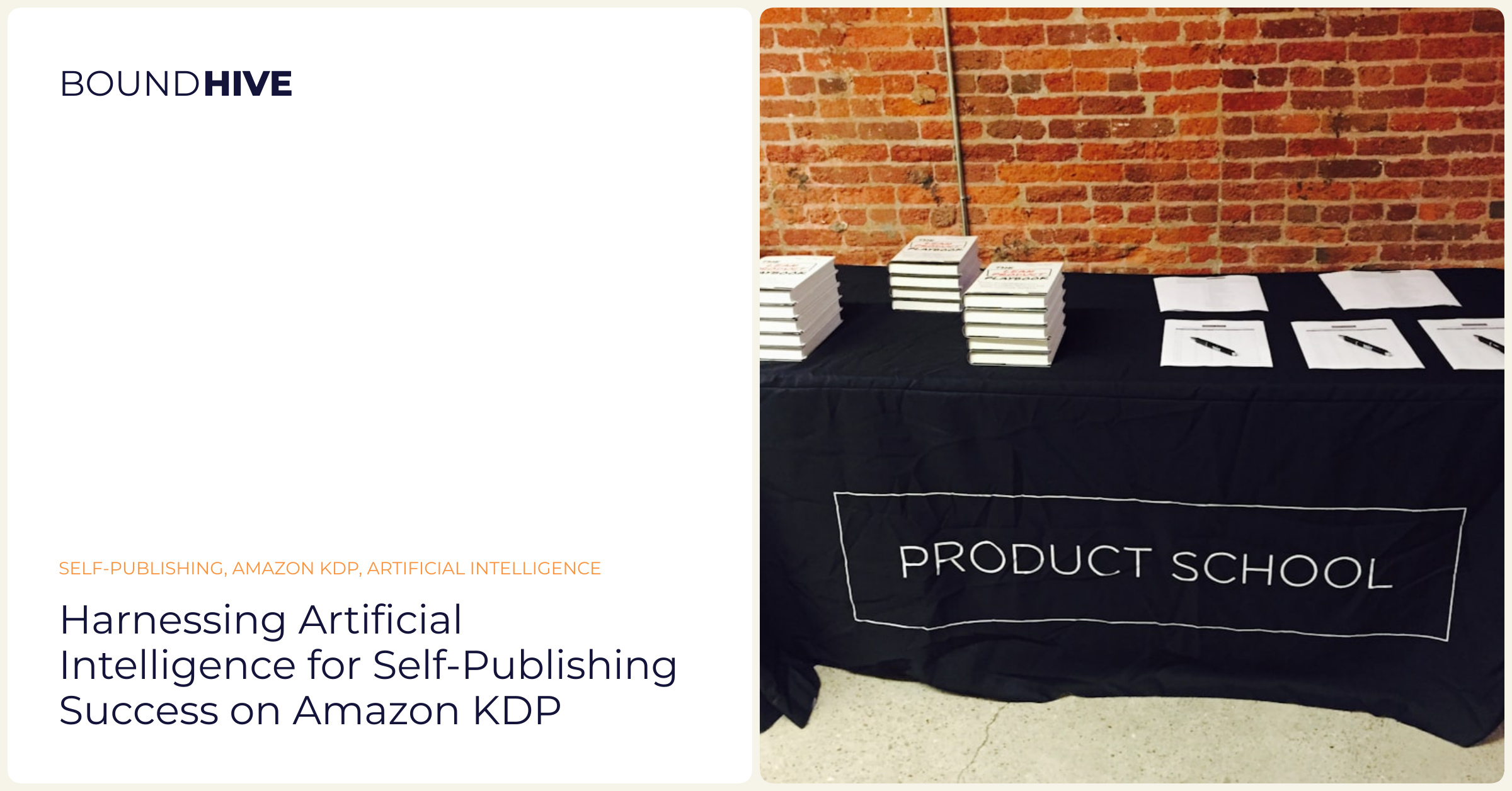 Harnessing Artificial Intelligence for Self-Publishing Success on ...