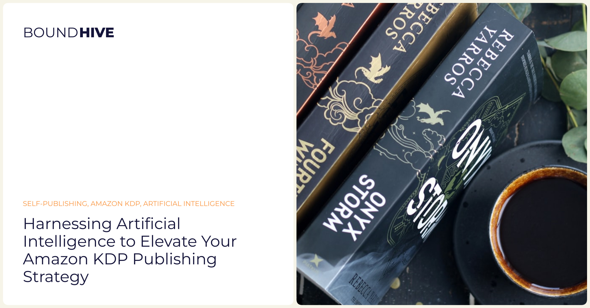 Harnessing Artificial Intelligence to Elevate Your Amazon KDP Publishing Strategy - BoundHive