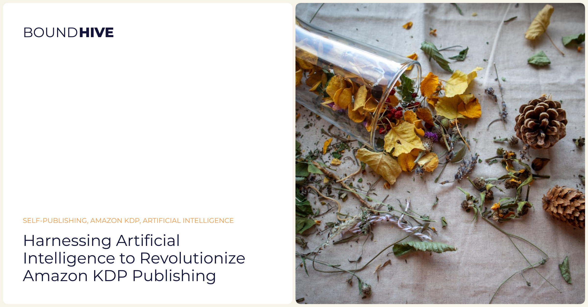 Harnessing Artificial Intelligence to Revolutionize Amazon KDP Publishing - BoundHive