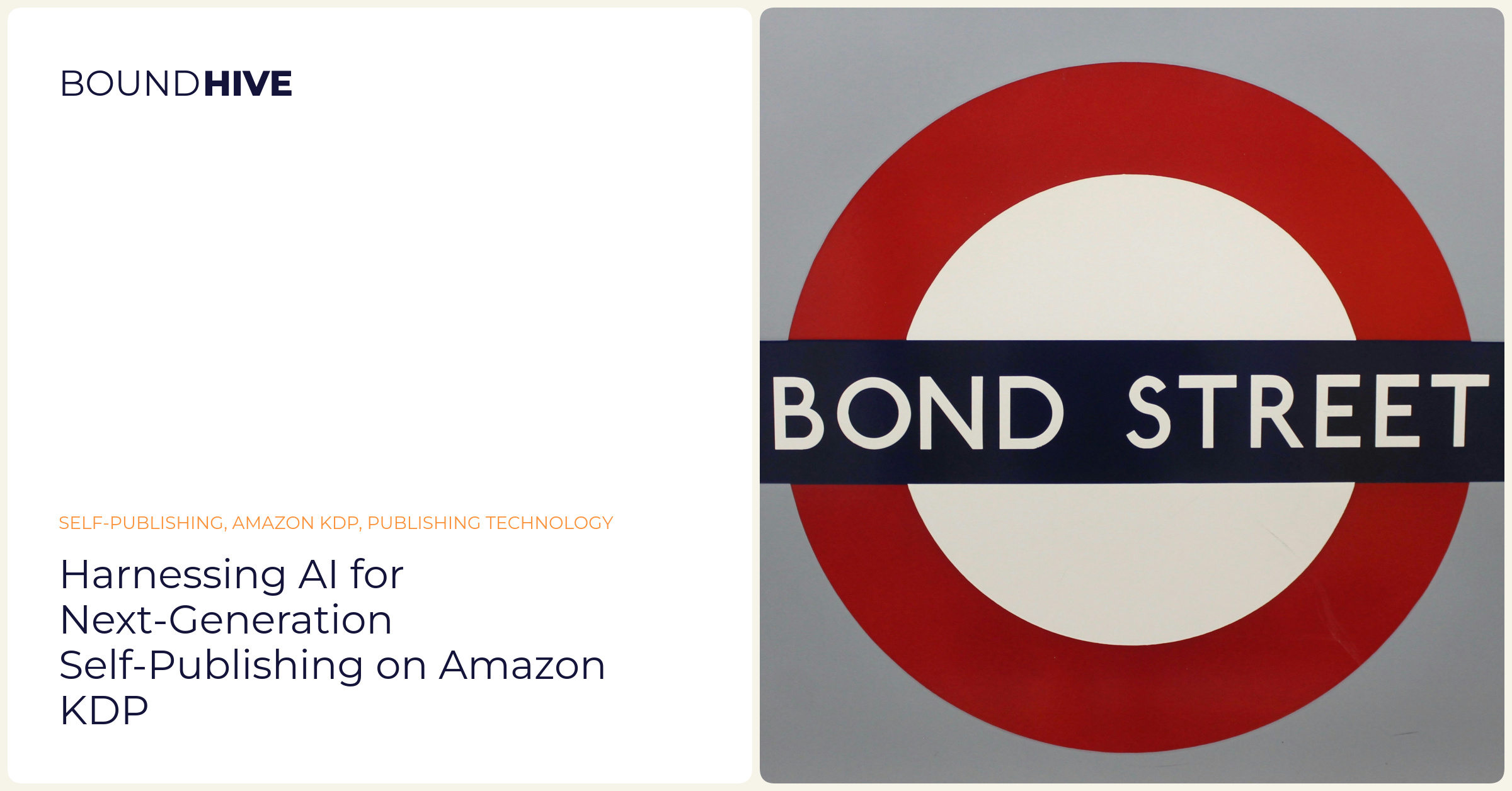 Harnessing AI for Next-Generation Self-Publishing on Amazon KDP - BoundHive