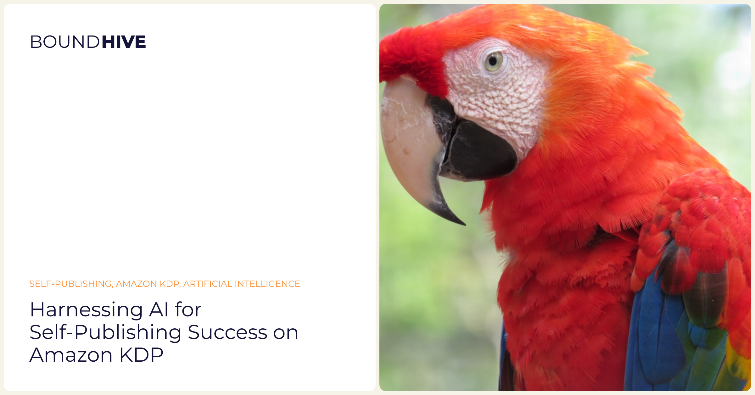 Harnessing AI for Self-Publishing Success on Amazon KDP - BoundHive