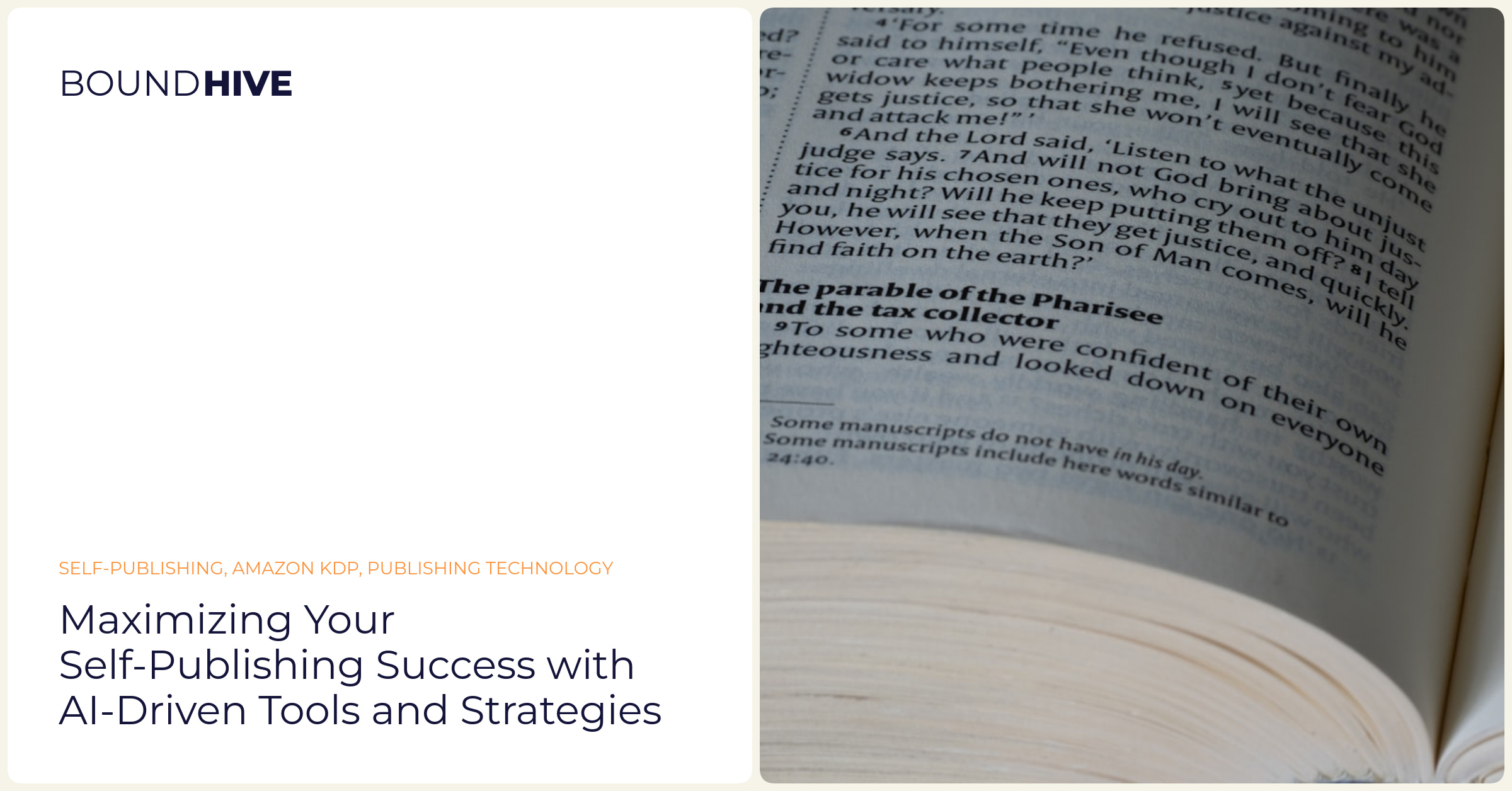 Maximizing Your Self-Publishing Success with AI-Driven Tools and ...