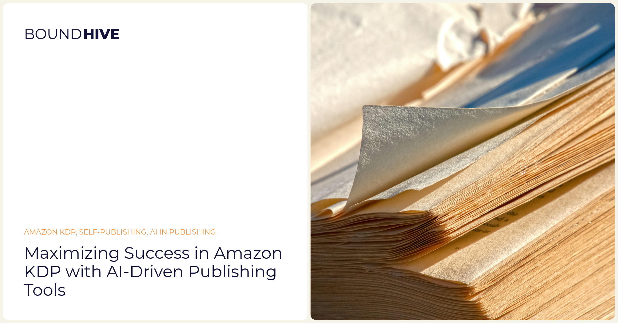 Maximizing Success in Amazon KDP with AI-Driven Publishing Tools ...