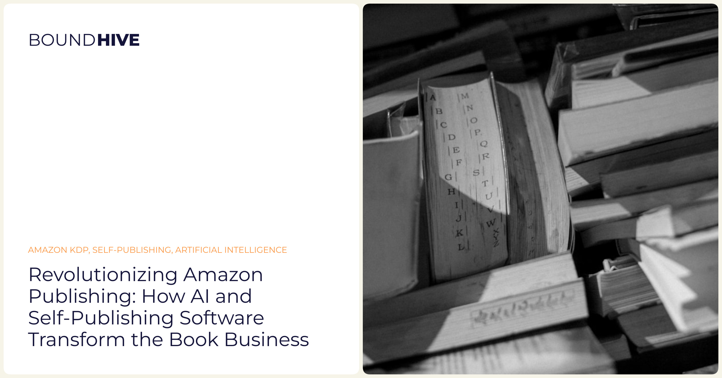 Revolutionizing Amazon Publishing: How AI and Self-Publishing Software ...