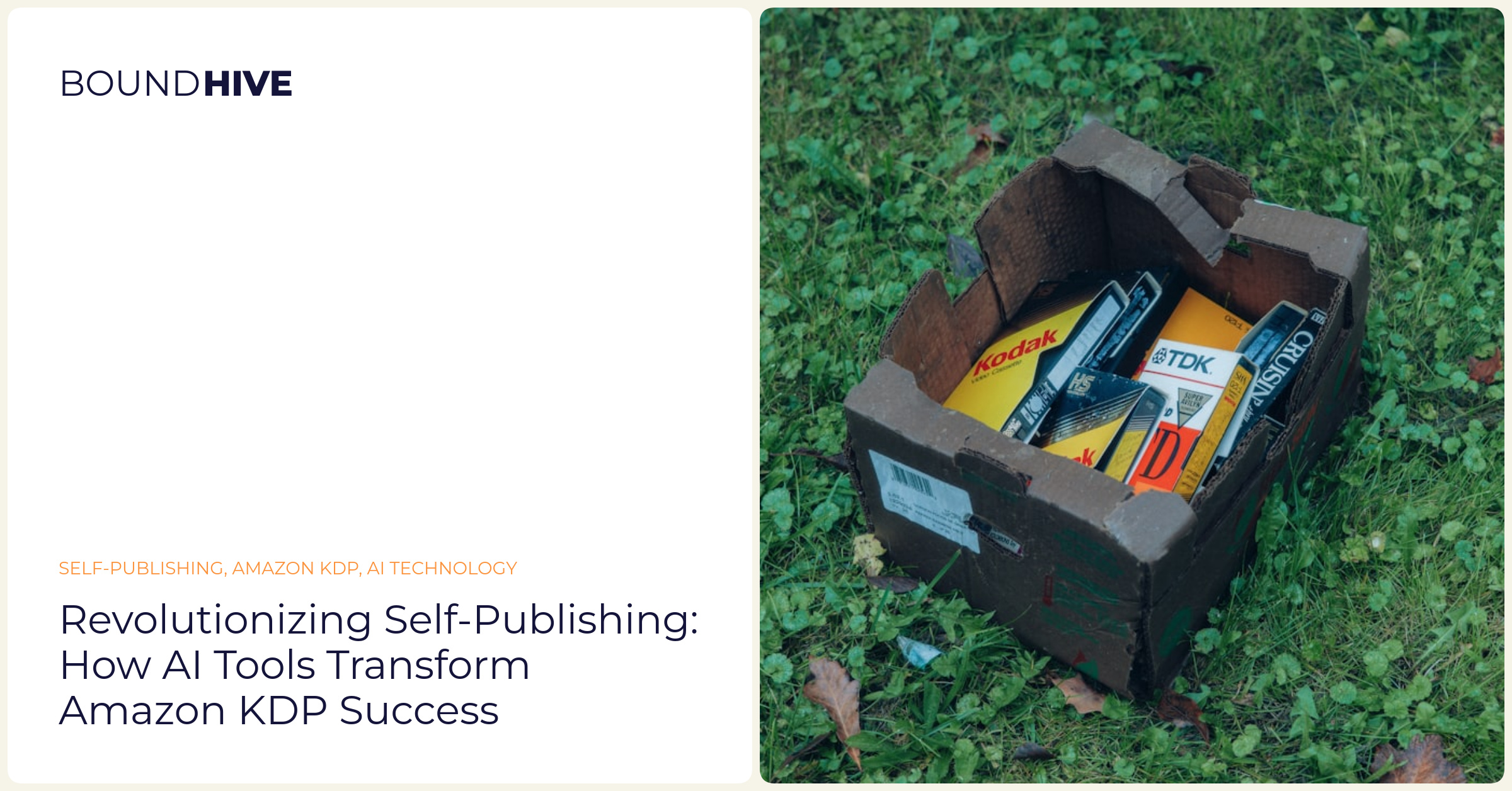 Revolutionizing Self-Publishing: How AI Tools Transform Amazon KDP ...