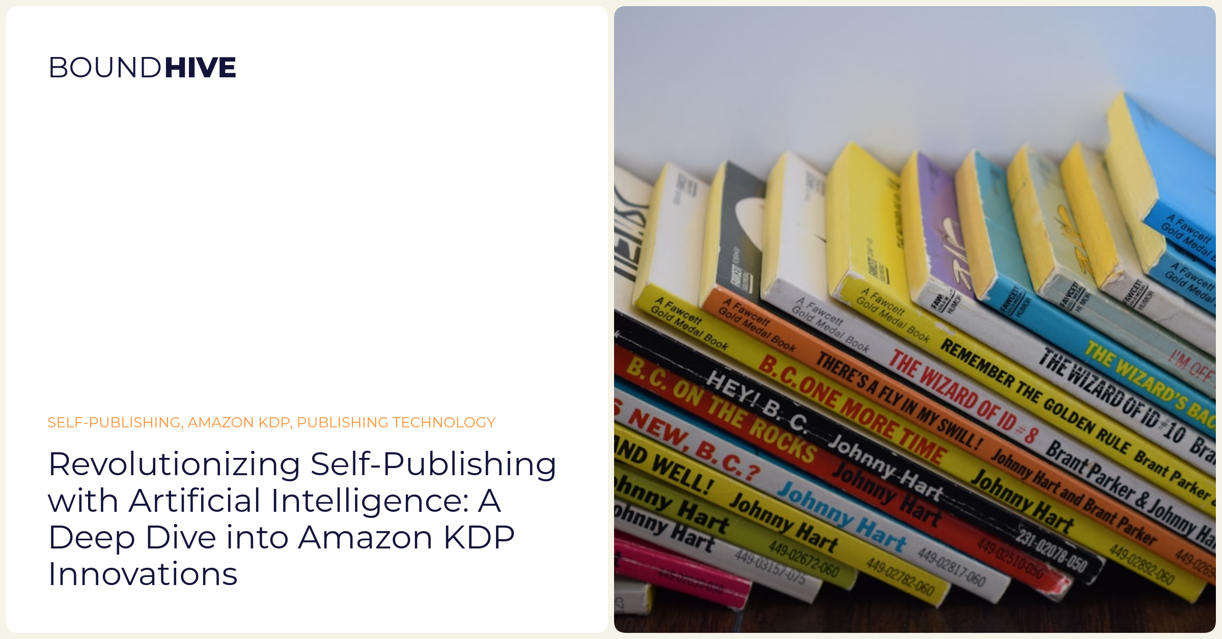 Revolutionizing Self-Publishing with Artificial Intelligence: A Deep Dive into Amazon KDP ...
