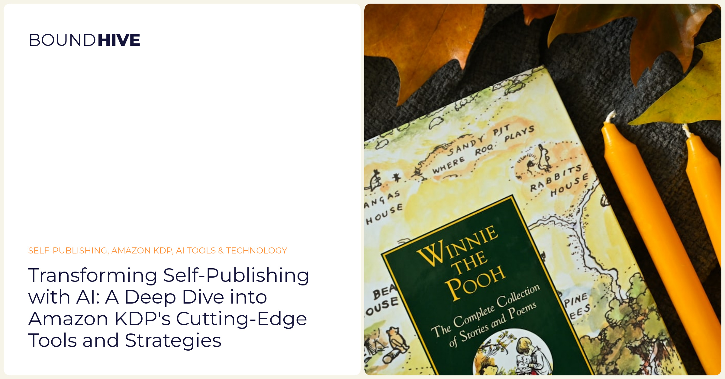 Transforming Self-Publishing with AI: A Deep Dive into Amazon KDP's ...