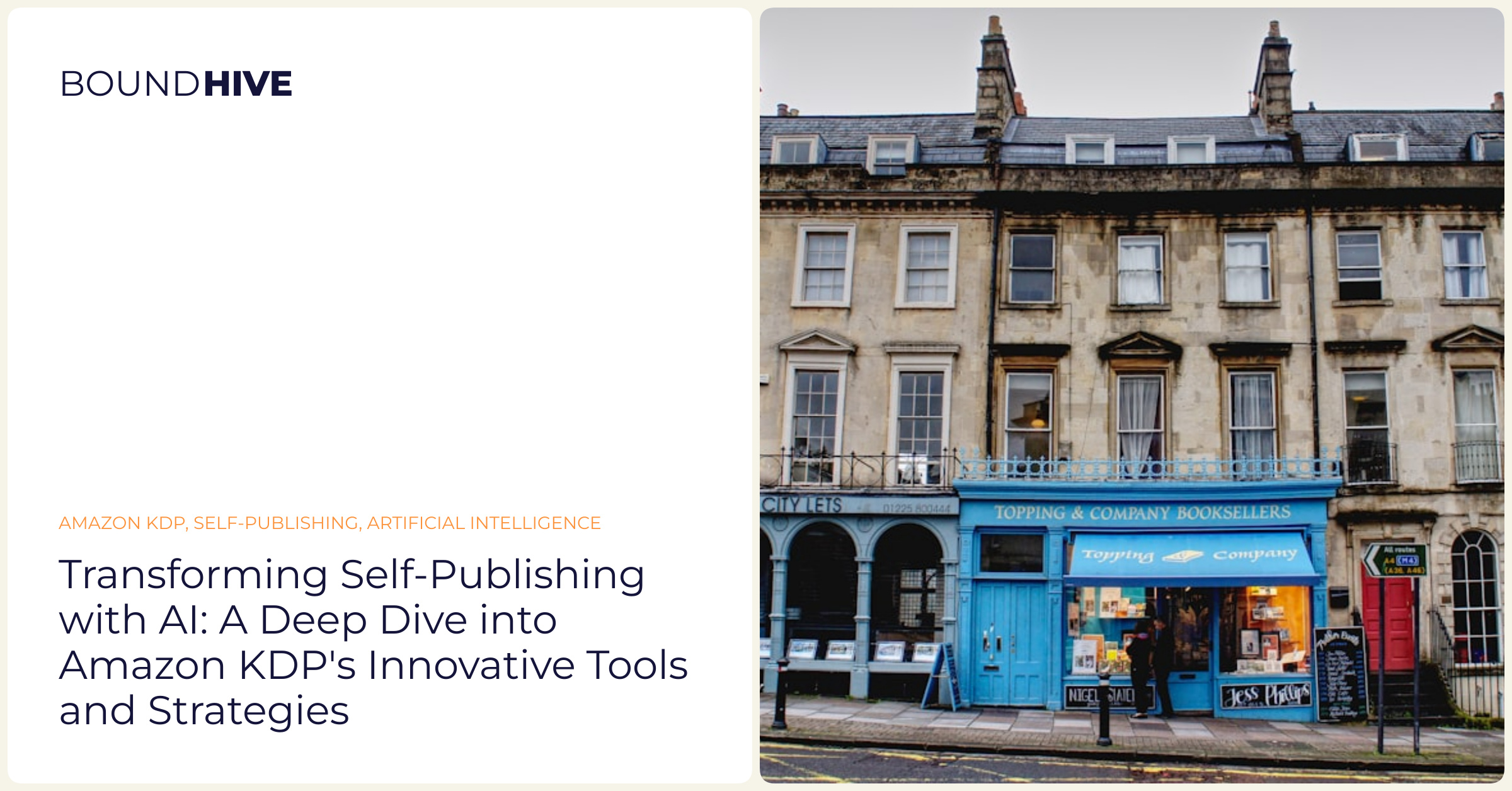 Transforming Self-Publishing with AI: A Deep Dive into Amazon KDP's ...