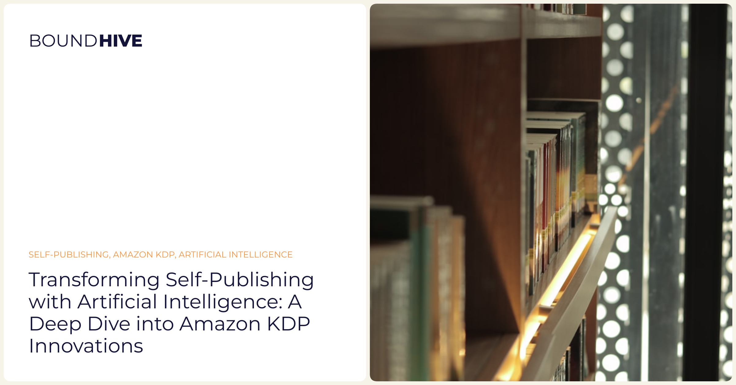 Transforming Self-Publishing with Artificial Intelligence: A Deep Dive ...